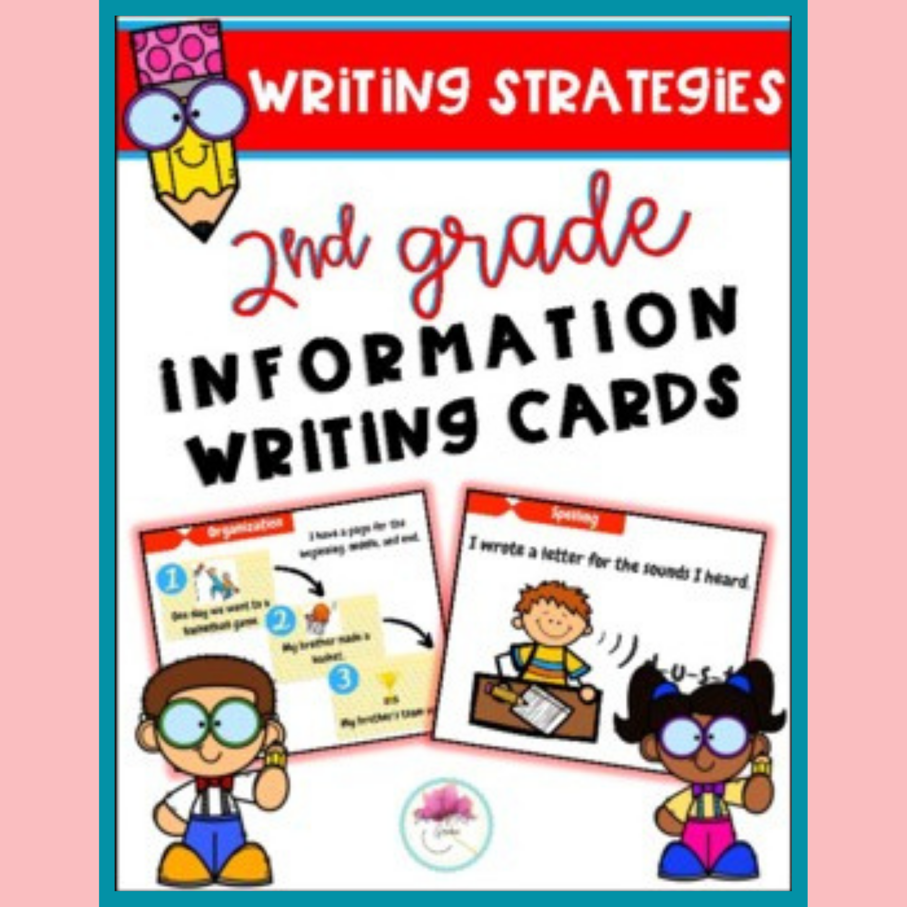 Writing Strategies 2nd Grade Information Cards desireemcgeegreene.com
