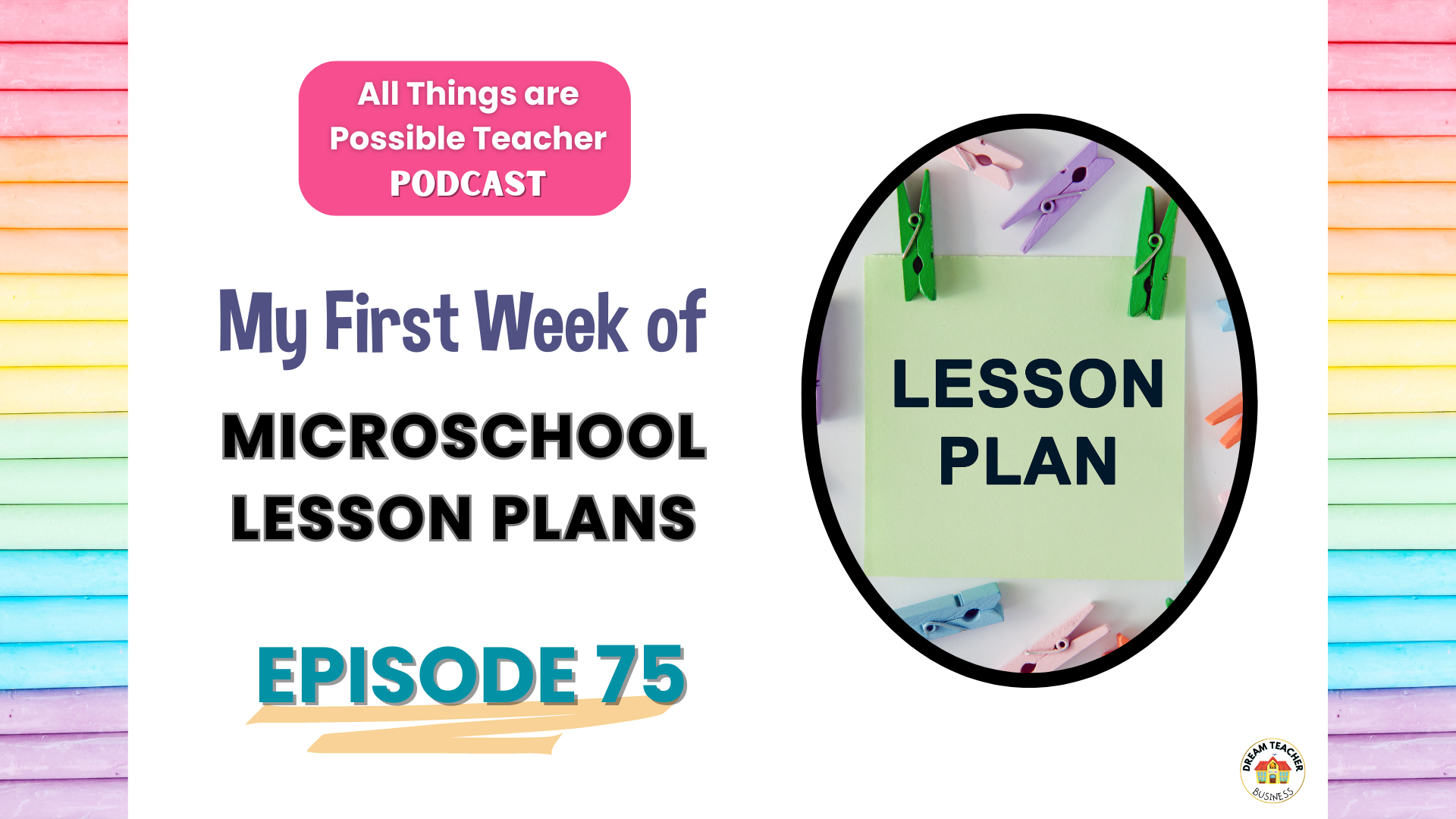 My First Week of Microschool Lesson Plans - desireemcgeegreene.com